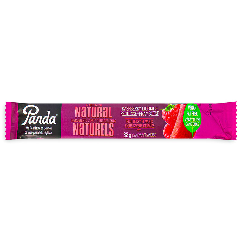 Panda All Natural Raspberry Licorice Bars | Finland