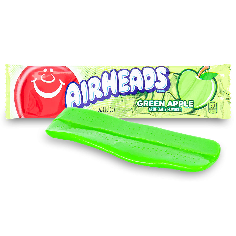 AirHeads Candy Green Apple Taffy-15.6g | Candy Funhouse – Candy Funhouse CA