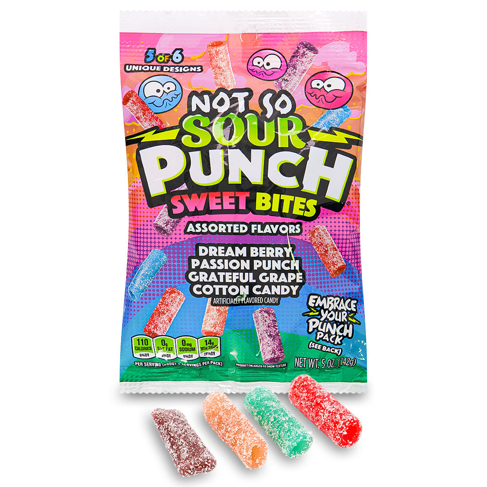 Sour Punch Sweet Bites Not So Sour - 5oz | Candy Funhouse