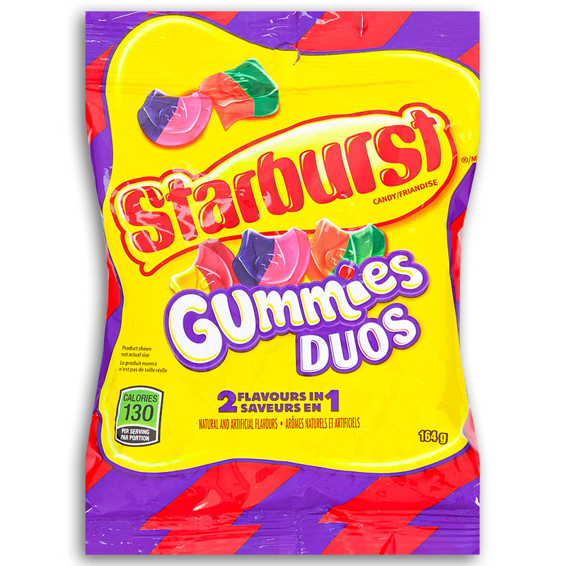 Starburst Gummies Duos -164.4g | Candy Funhouse