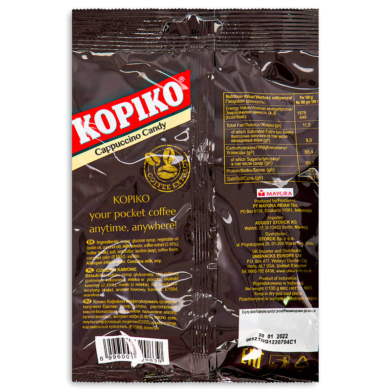 Kopiko Cappuccino Candy | Made with Real Coffee | Candy Funhouse