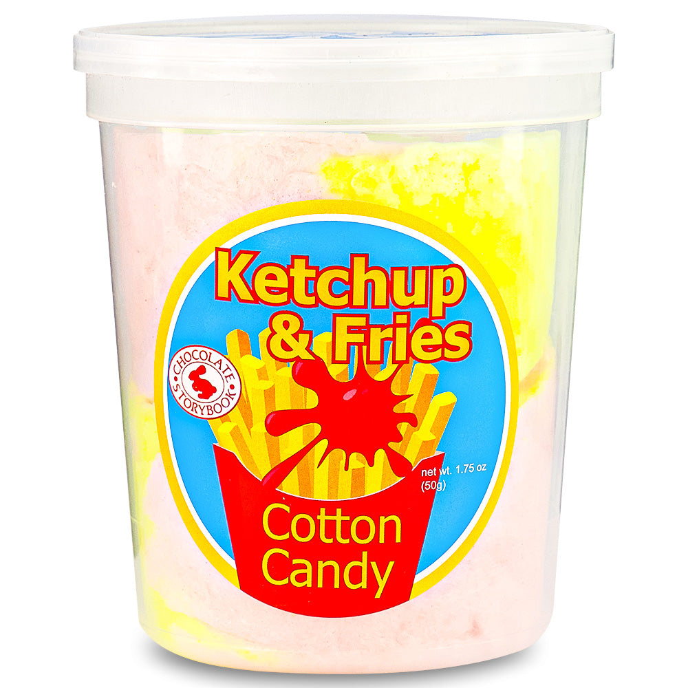 Cotton Candy - Ketchup & Fries - 1.75oz | Candy Funhouse – Candy ...