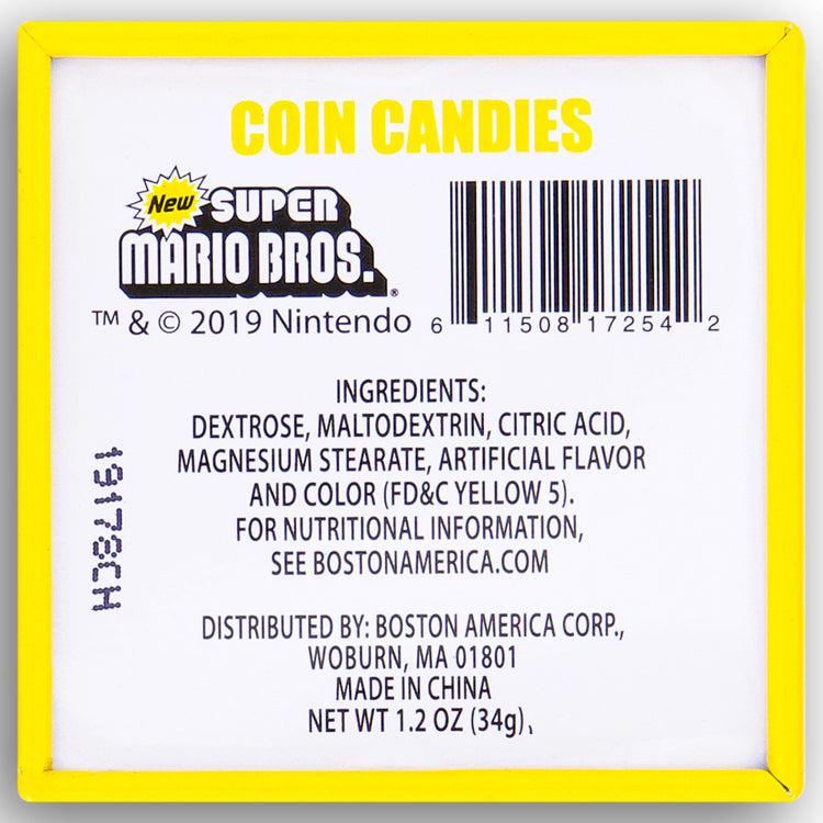 Super Mario Coin Candies | Boston America – Candy Funhouse CA