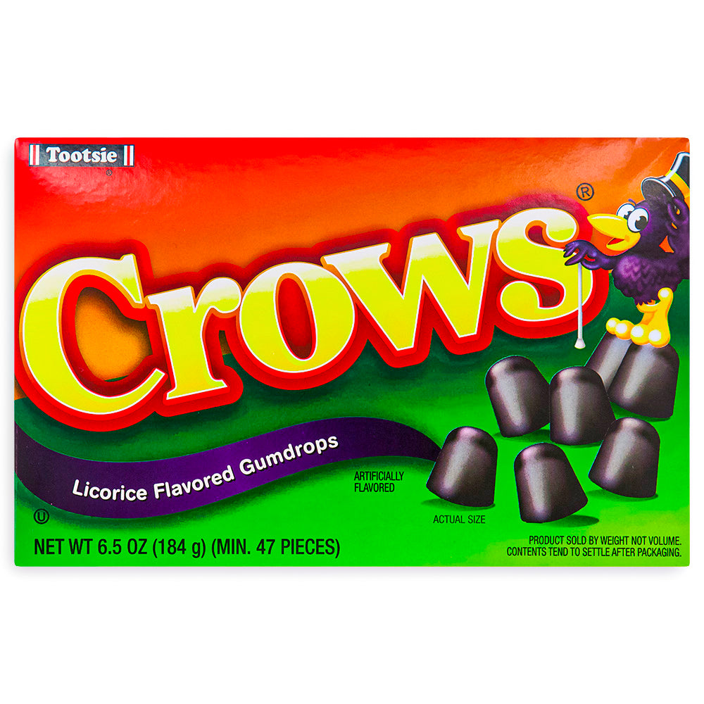 Crows Licorice Flavored Gumdrops | Old Fashioned Candy-1890 – Candy ...