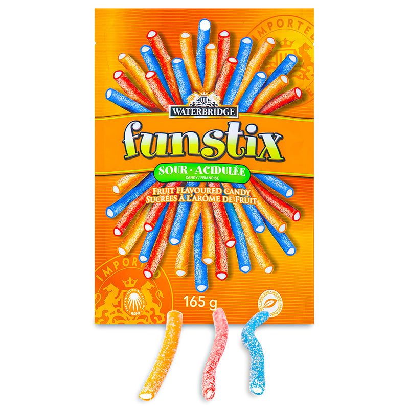 Waterbridge Funstix Sour Candies UK | Candy Funhouse