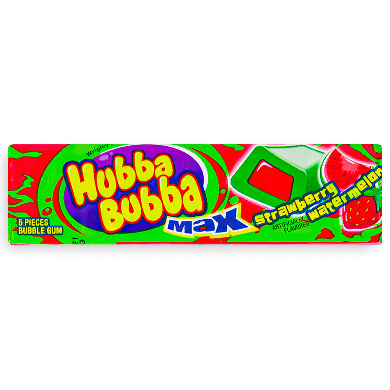 Hubba Bubba Strawberry Watermelon Bubble Gum | Candy Funhouse