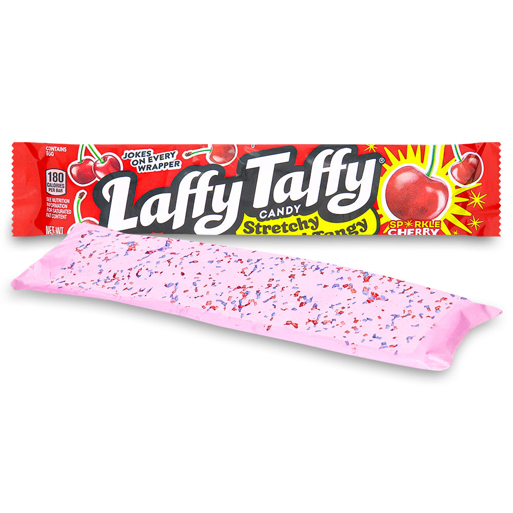 Laffy Taffy Sparkle Cherry Candy | Candy Funhouse – Candy Funhouse CA