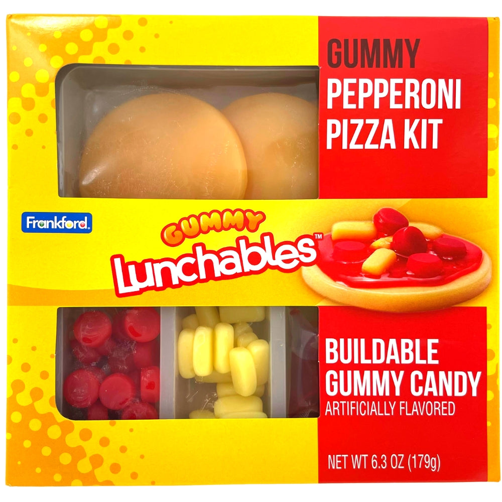 Gummy Lunchables Pizza | Candy Funhouse