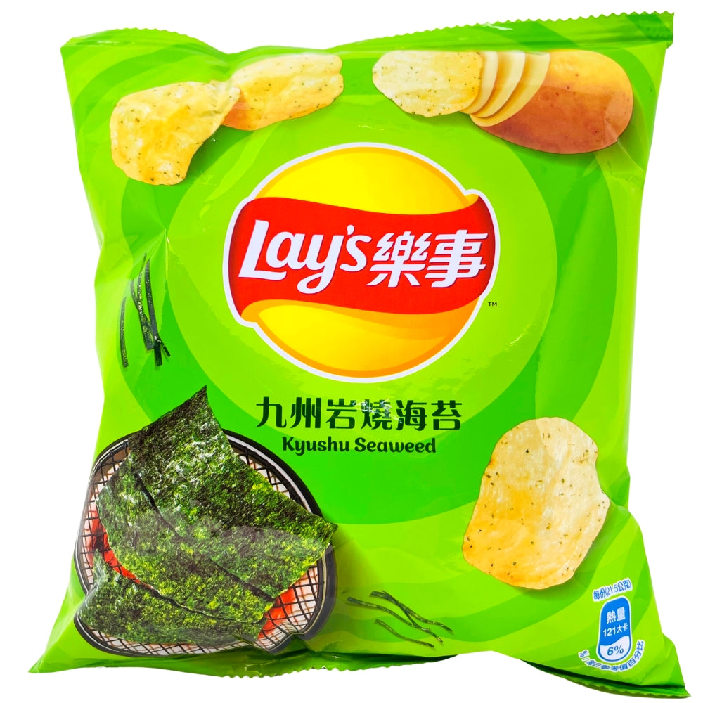 Lay's Kyushu Seaweed Potato Chips (Taiwan) | Candy Funhouse – Candy ...
