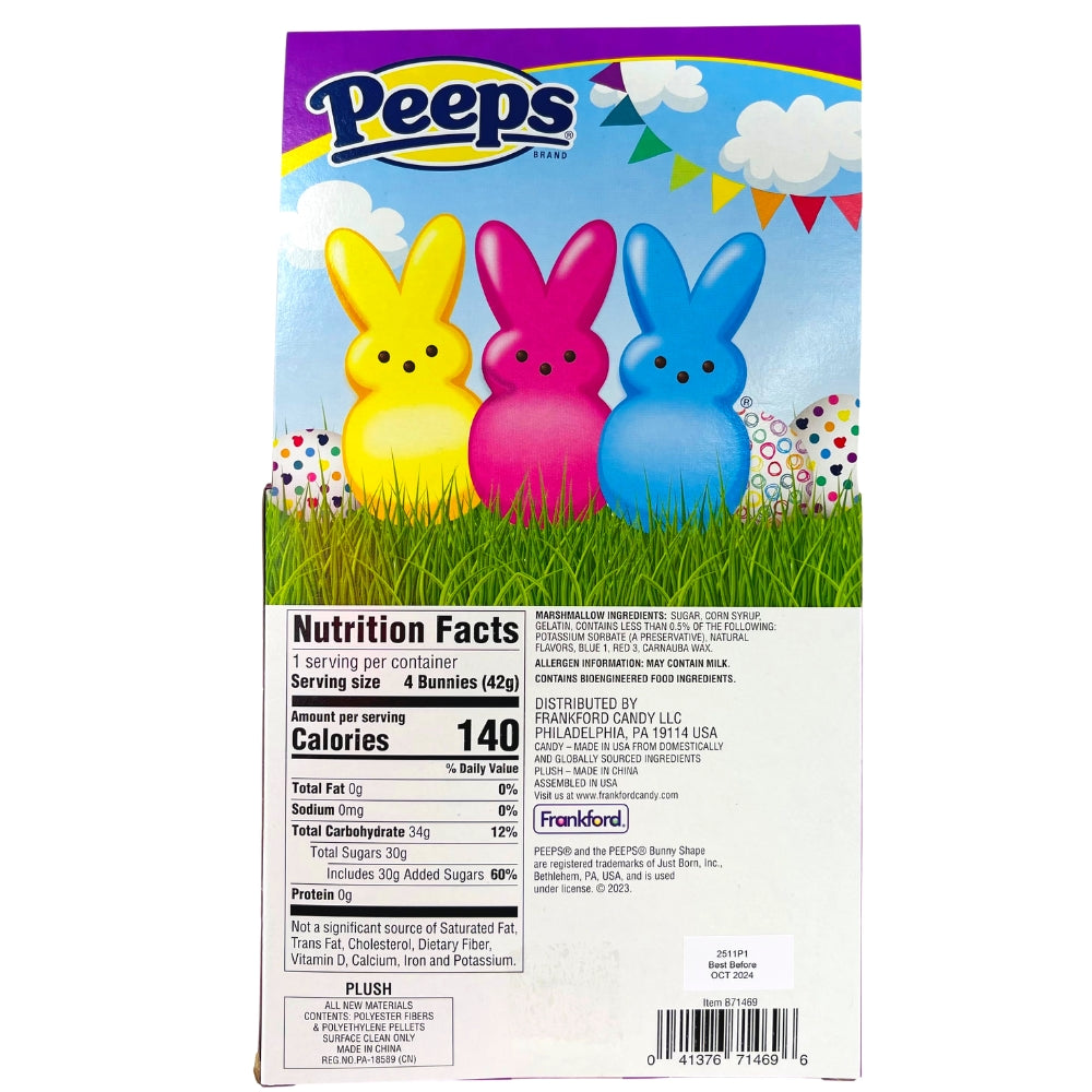 Peeps Marshmallow Blue Bunnies and Plush | Candy Funhouse – Candy ...