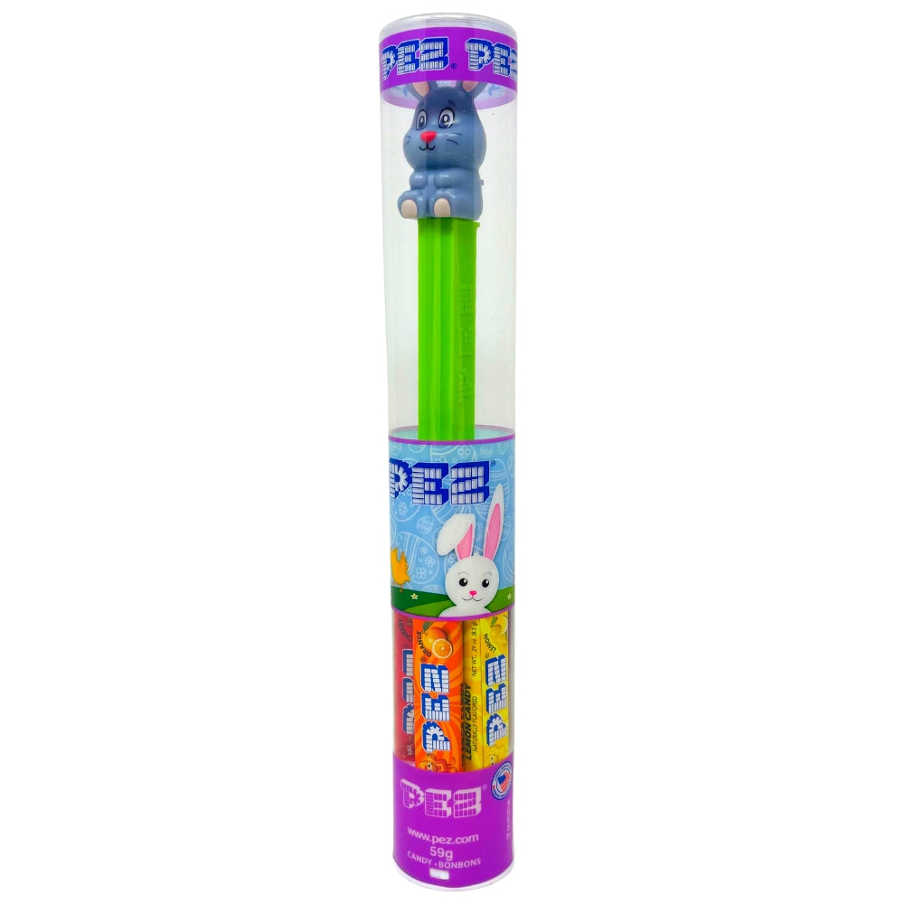 PEZ Easter Tubes Grey Bunny | Easter Candy | Candy Funhouse – Candy ...