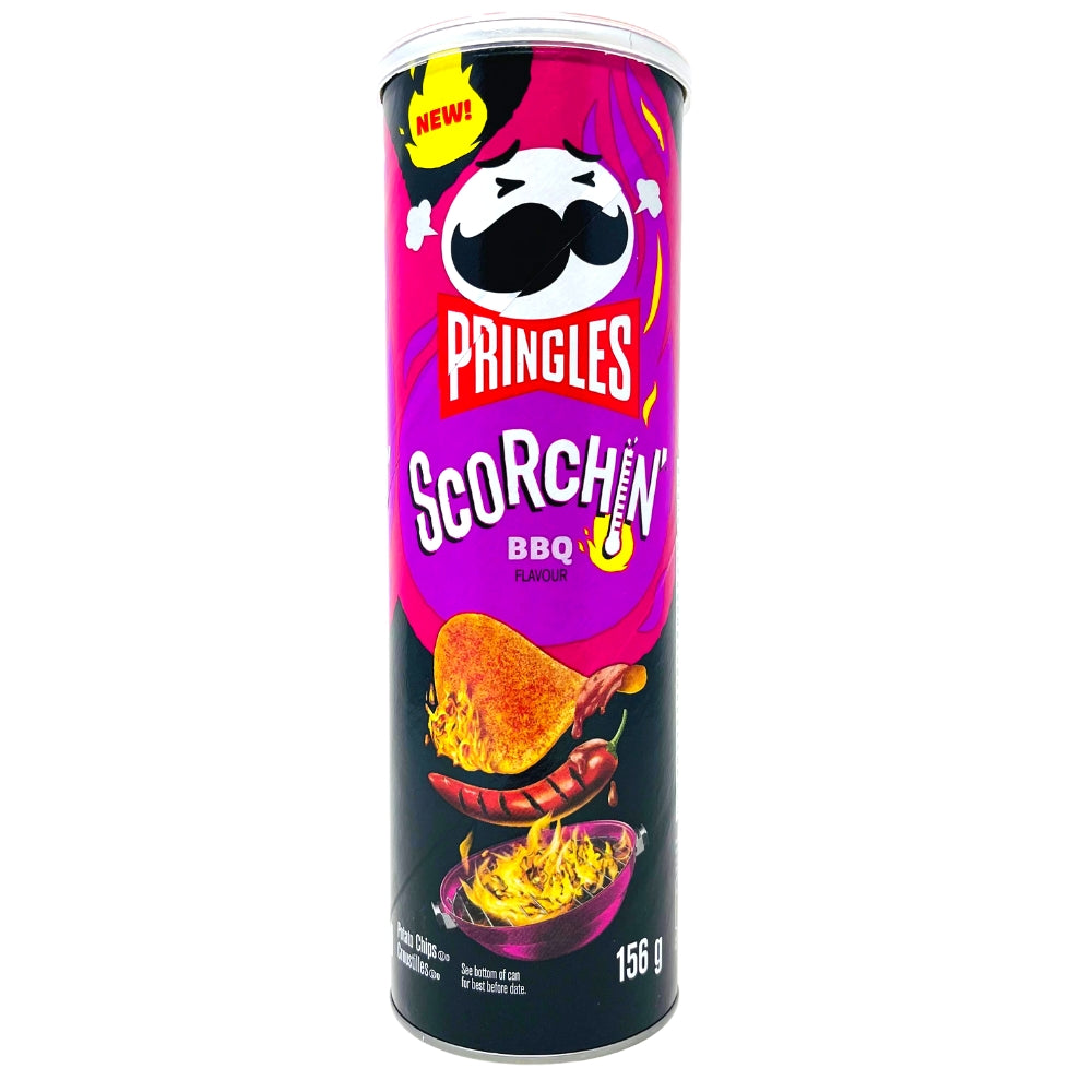 Pringles Scorchin BBQ - 158g | Candy Funhouse – Candy Funhouse CA