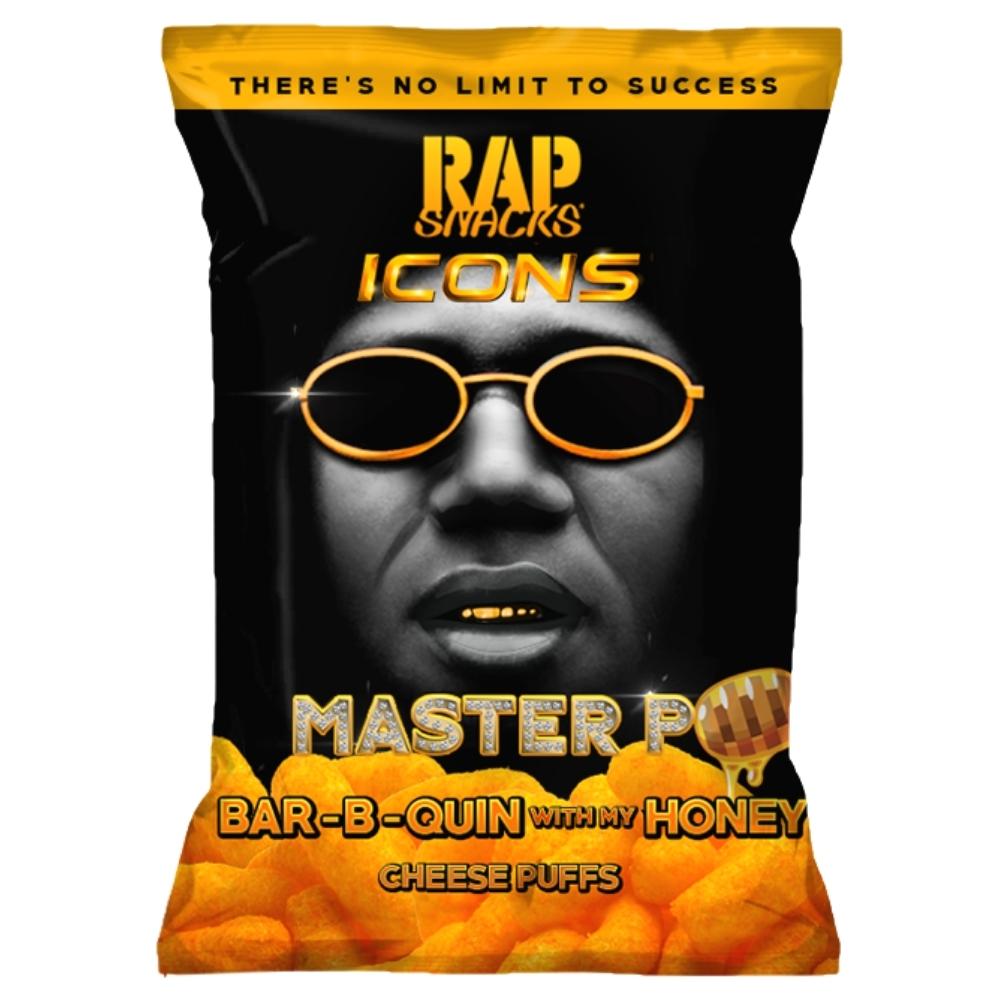 Rap Snacks Icons Master P Honey BBQ Cheese Puffs – Candy Funhouse CA