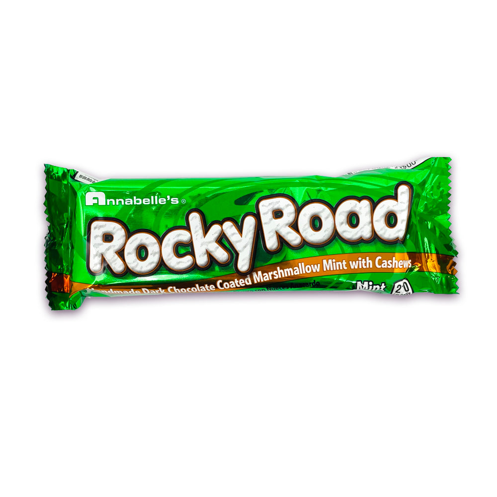 Rocky Road Candy Bar Mint - 1.82oz | Candy Funhouse – Candy Funhouse CA