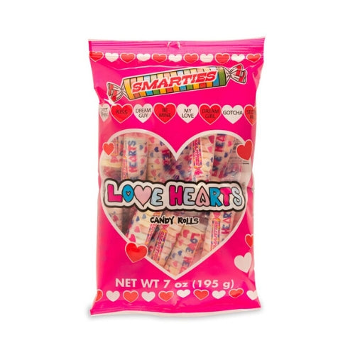 Smarties Love Hearts Candy Rolls | Candyfunhouse.ca – Candy Funhouse CA