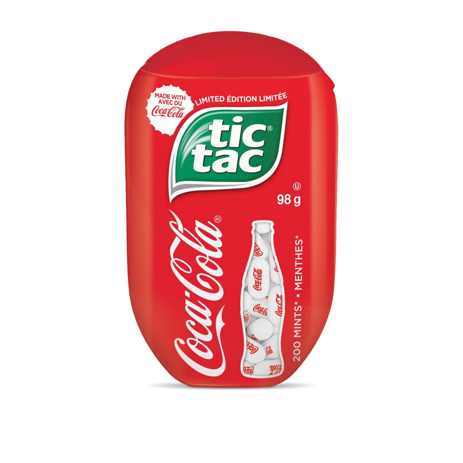 Tic Tac Coca-Cola Limited Edition Sidekick | Candy Funhouse