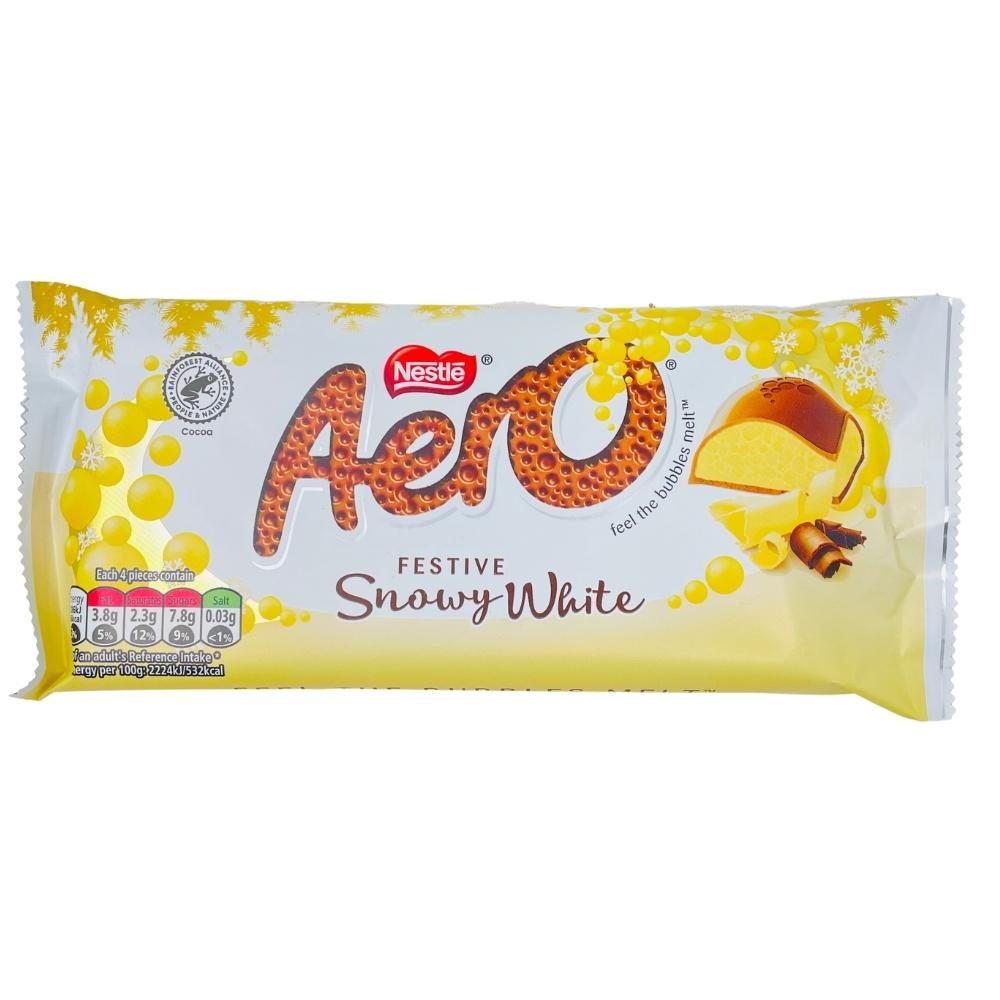 Aero Festive Snowy White Block - 90g | Candy Funhouse – Candy Funhouse CA
