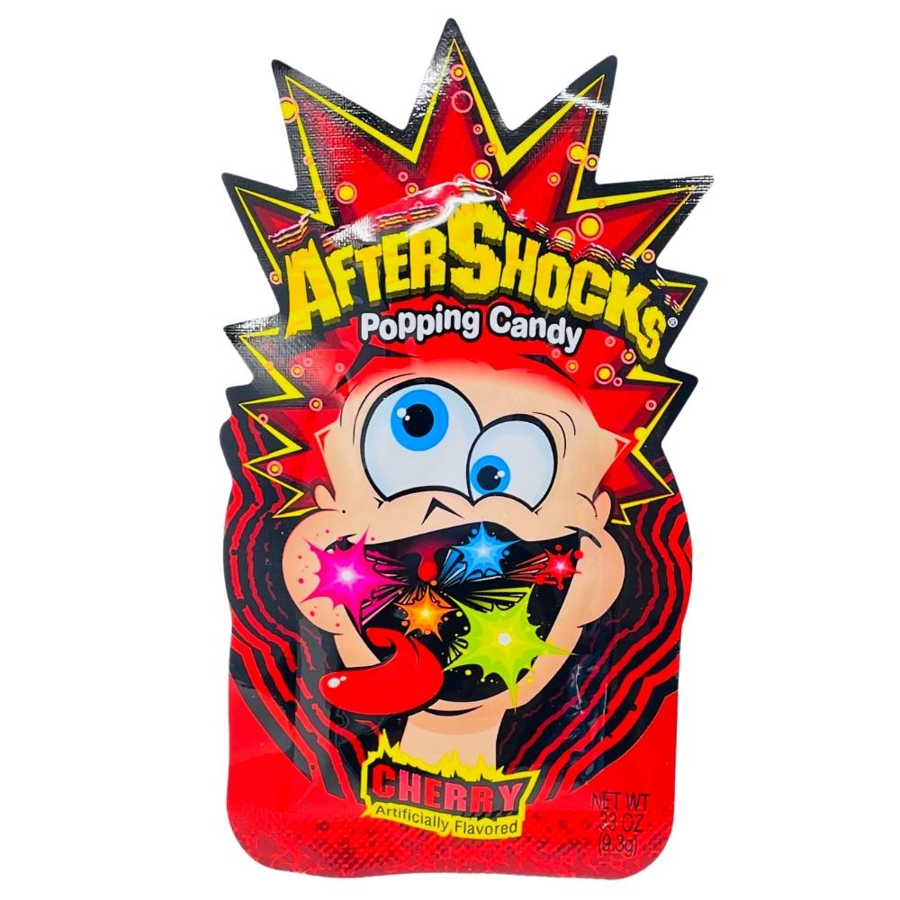 Aftershocks Popping Candy Cherry - .33oz | Candy Funhouse – Candy ...