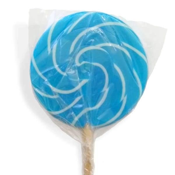 Alberts Color Splash Swirly Pops-Blue | Lollipops – Candy Funhouse CA