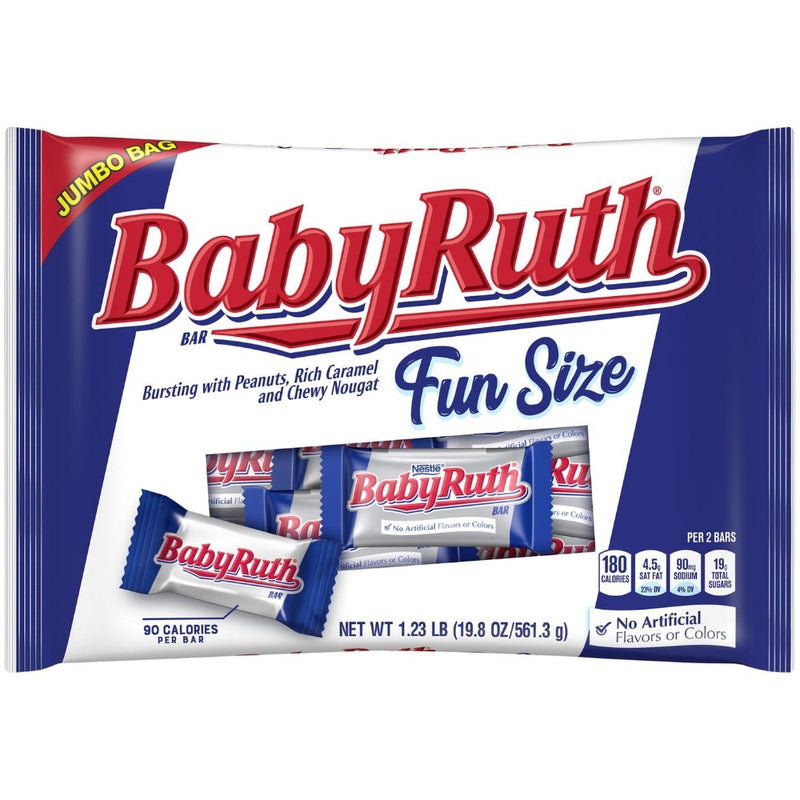 Baby Ruth Bar Fun Size | Candy Funhouse