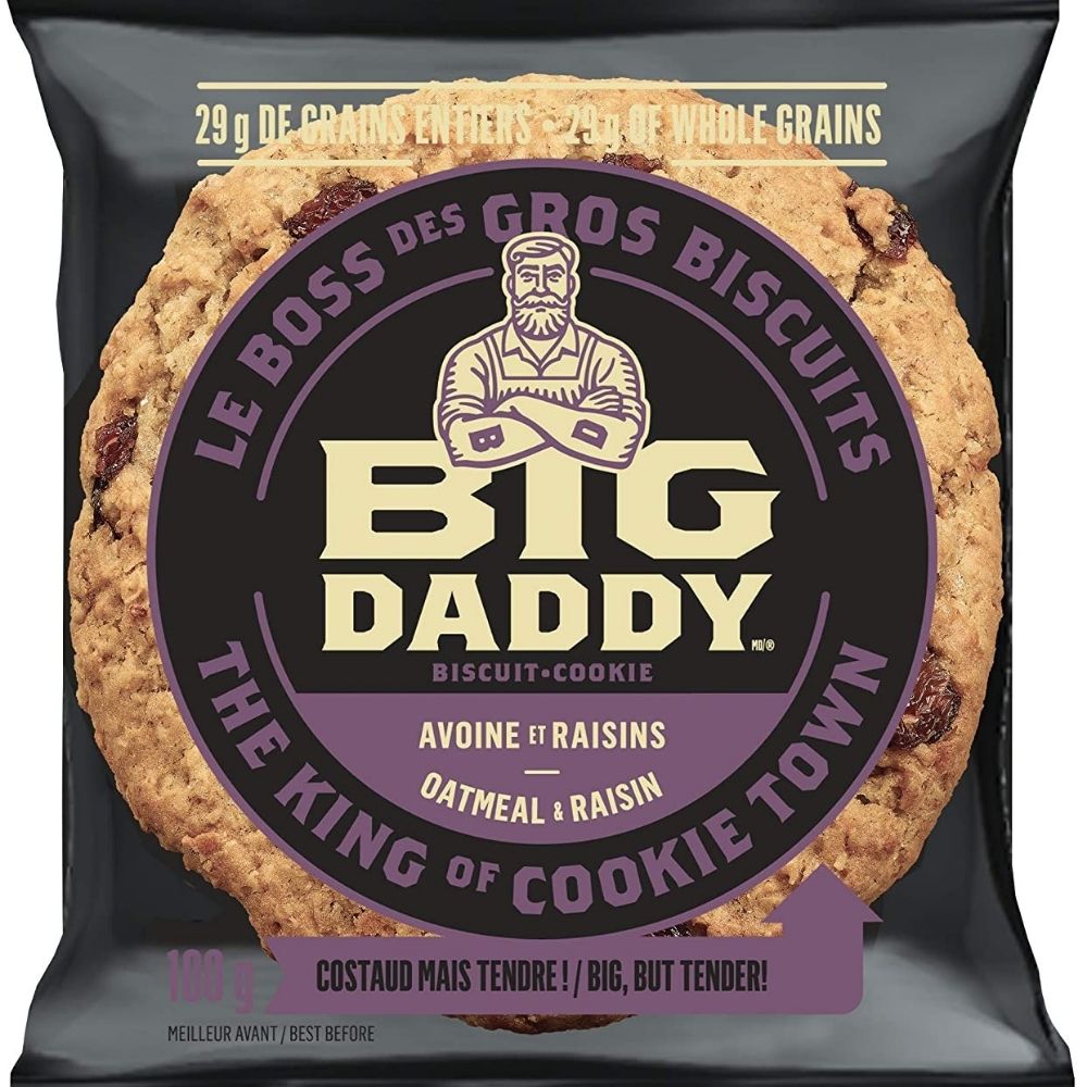 Big Daddy Cookies - Oatmeal & Raisin | Candy Funhouse – Candy Funhouse CA