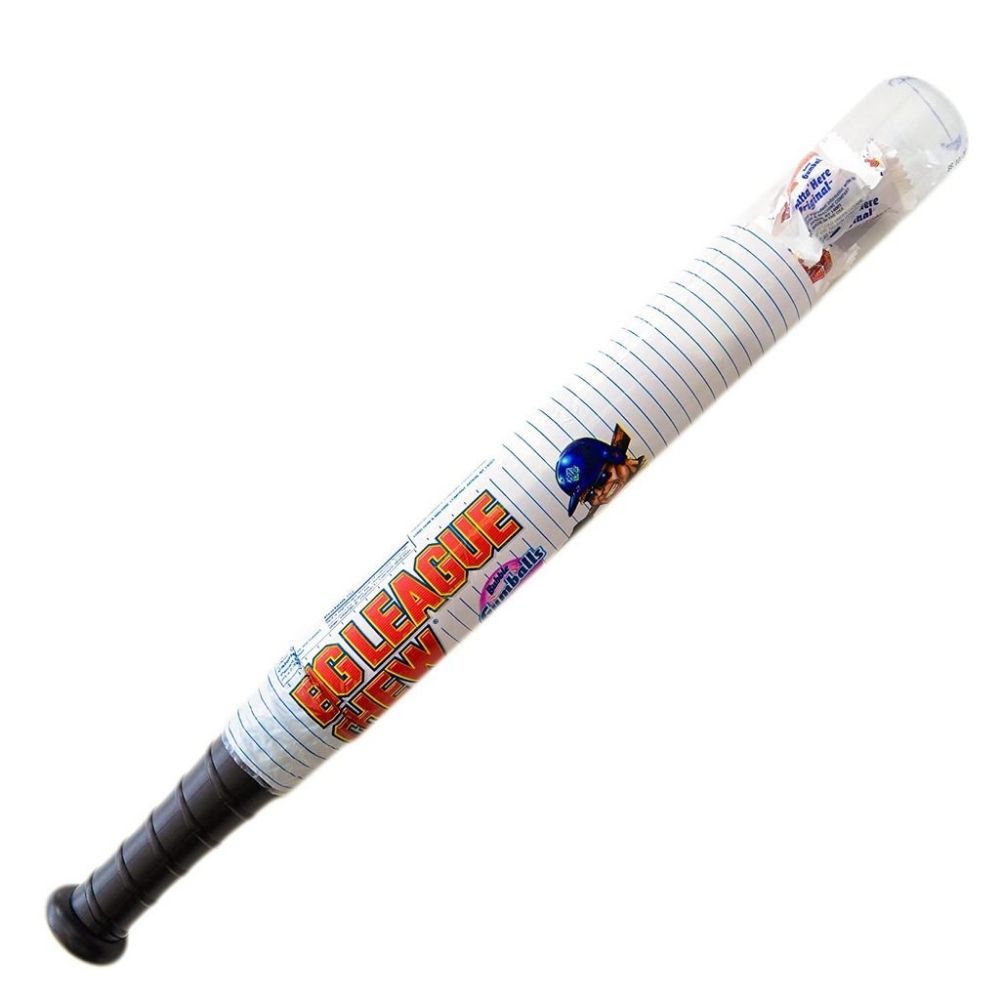 Big League Chew Baseball Bat Bubble Gum | Candy Funhouse – Candy ...