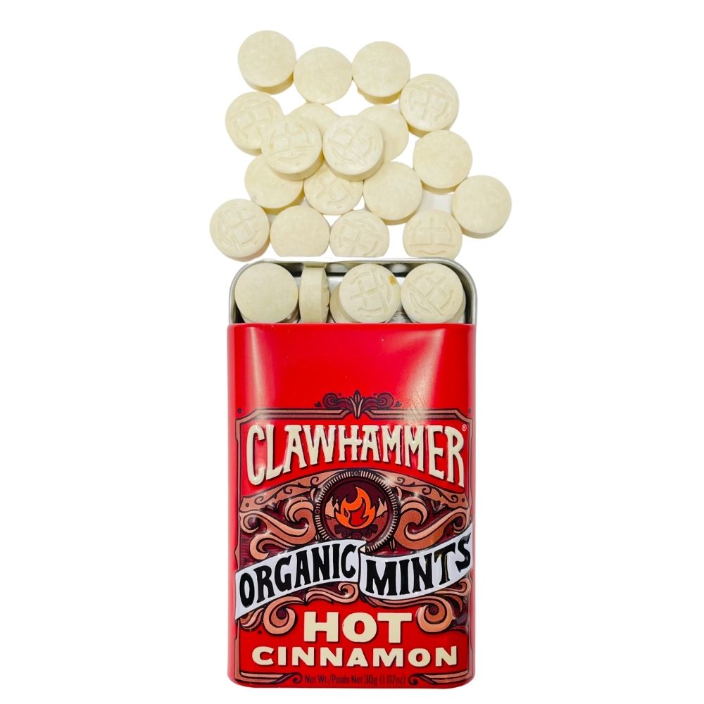 Clawhammer Hot Cinnamon Mints │ Candy Funhouse – Candy Funhouse CA