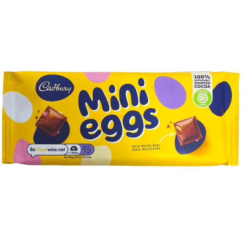 Cadbury Dairy Milk Mini Eggs Easter Block - 110g | Candy Funhouse