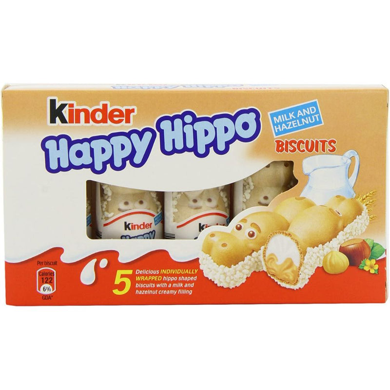 Kinder Happy Hippos Biscuits 5 Pieces | Candy Funhouse