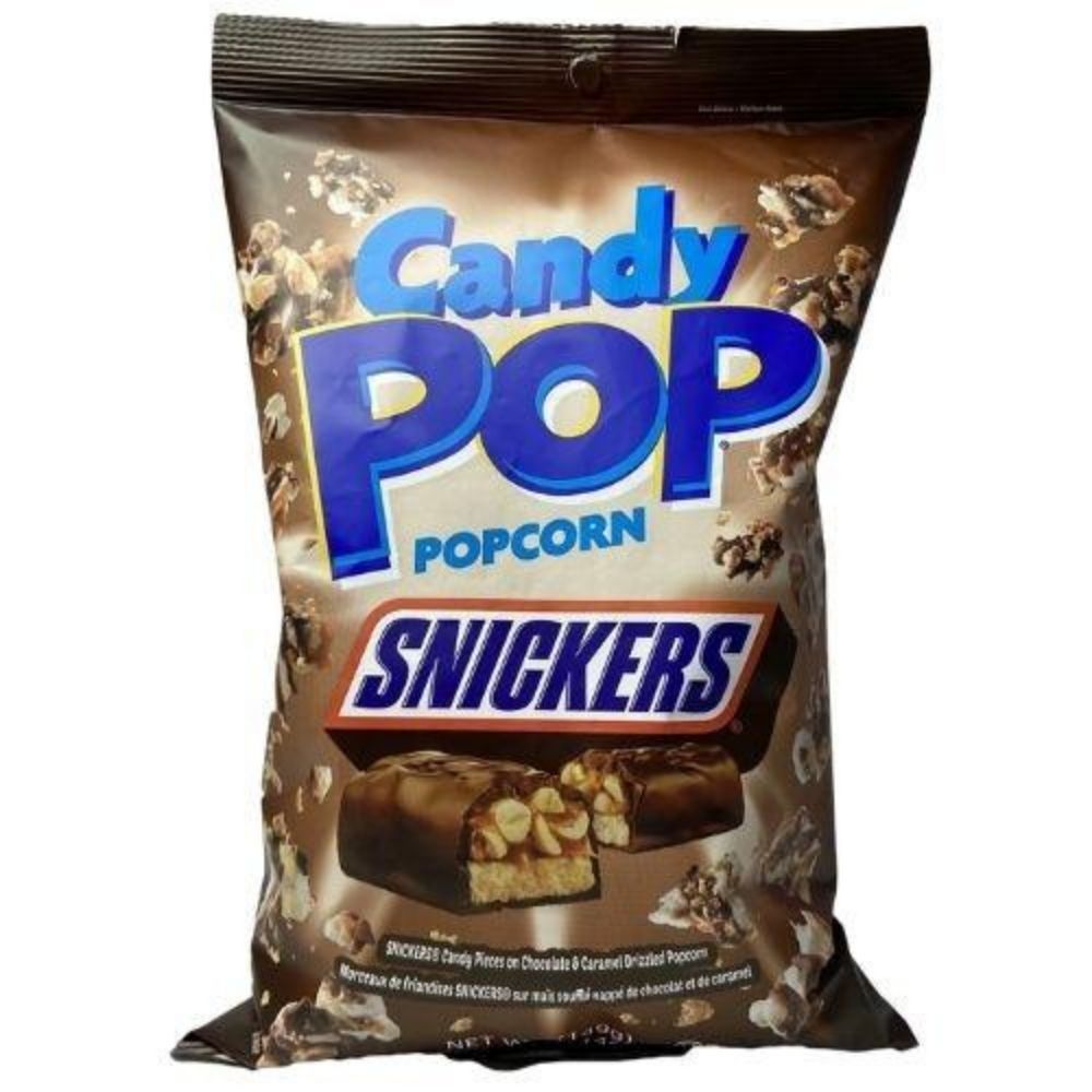 Candy Pop Popcorn with Snickers 149g | Candy Funhouse – Candy Funhouse CA