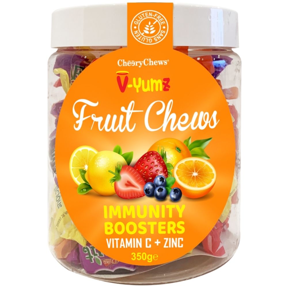 V-Yumz Fruit Chews Immunity Boosters Vitamin C+Zinc | Candy Funhouse ...