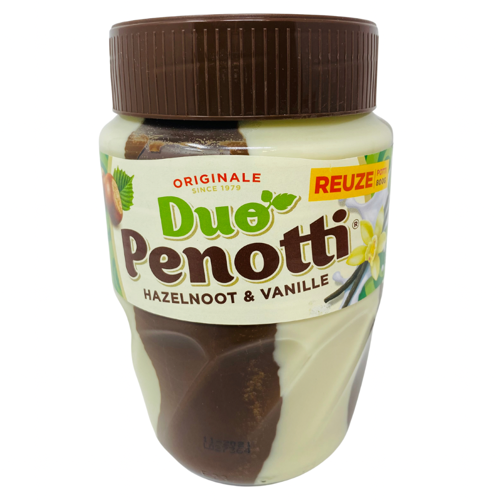 Duo Penotti Hazelnut and Vanilla Spread - 800g | Candy Funhouse – Candy ...