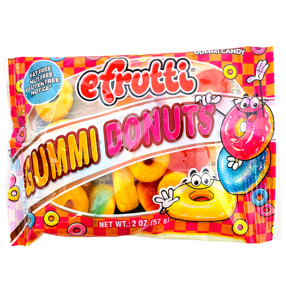 efrutti Gummy Donut Share Size 1.4oz | Candy Funhouse – Candy Funhouse CA