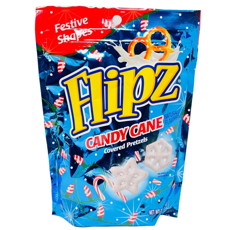 Flipz Holiday Candy Cane - 7.5oz | Candy Funhouse