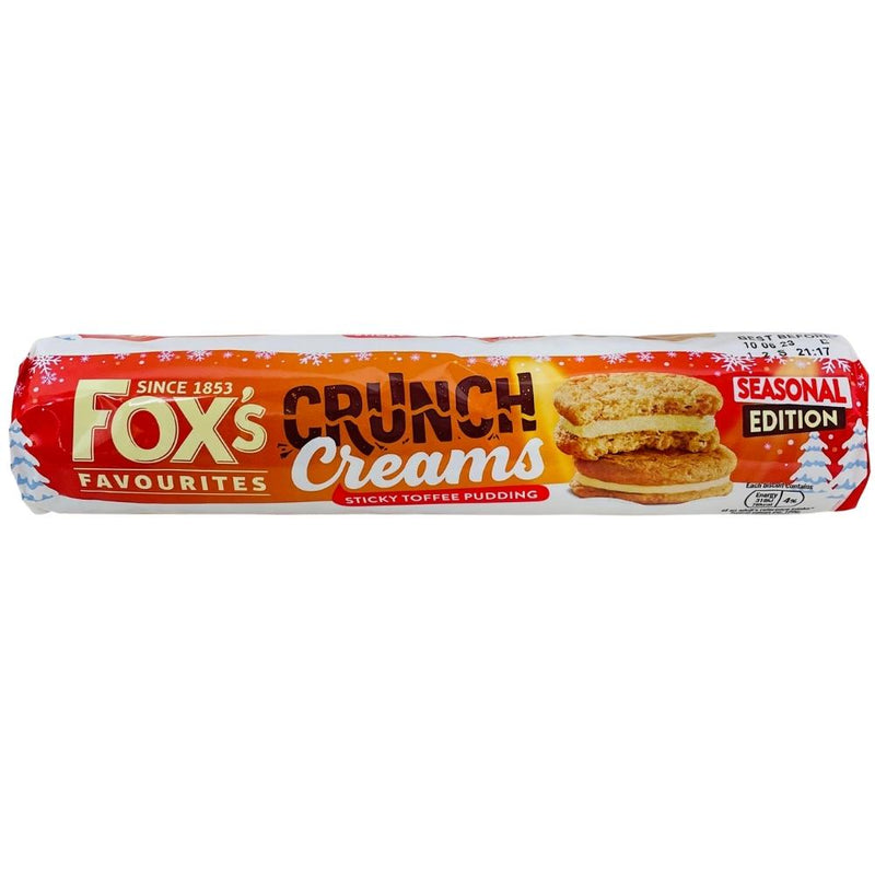 Fox's Sticky Toffee Pudding Crunch Creams - 200g | Candy Funhouse