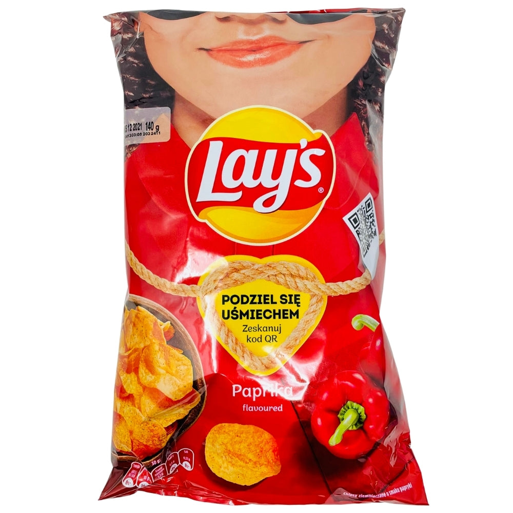 Lay's Paprika - 140g | Candy Funhouse – Candy Funhouse CA