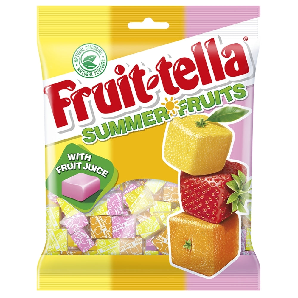 Fruit-tella Summer Fruits Peg Bag - 150g | Candy Funhouse – Candy ...