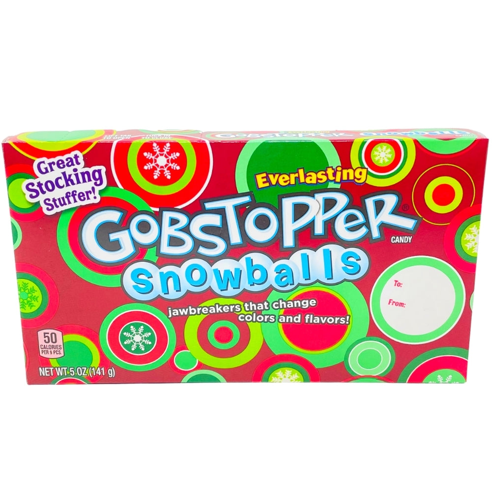 Christmas Gobstopper Snowballs - 5oz – Candy Funhouse CA