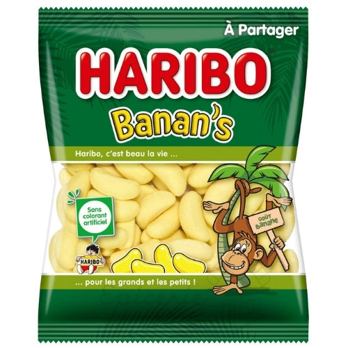 Haribo Bananas - 120g | Candy Funhouse – Candy Funhouse CA