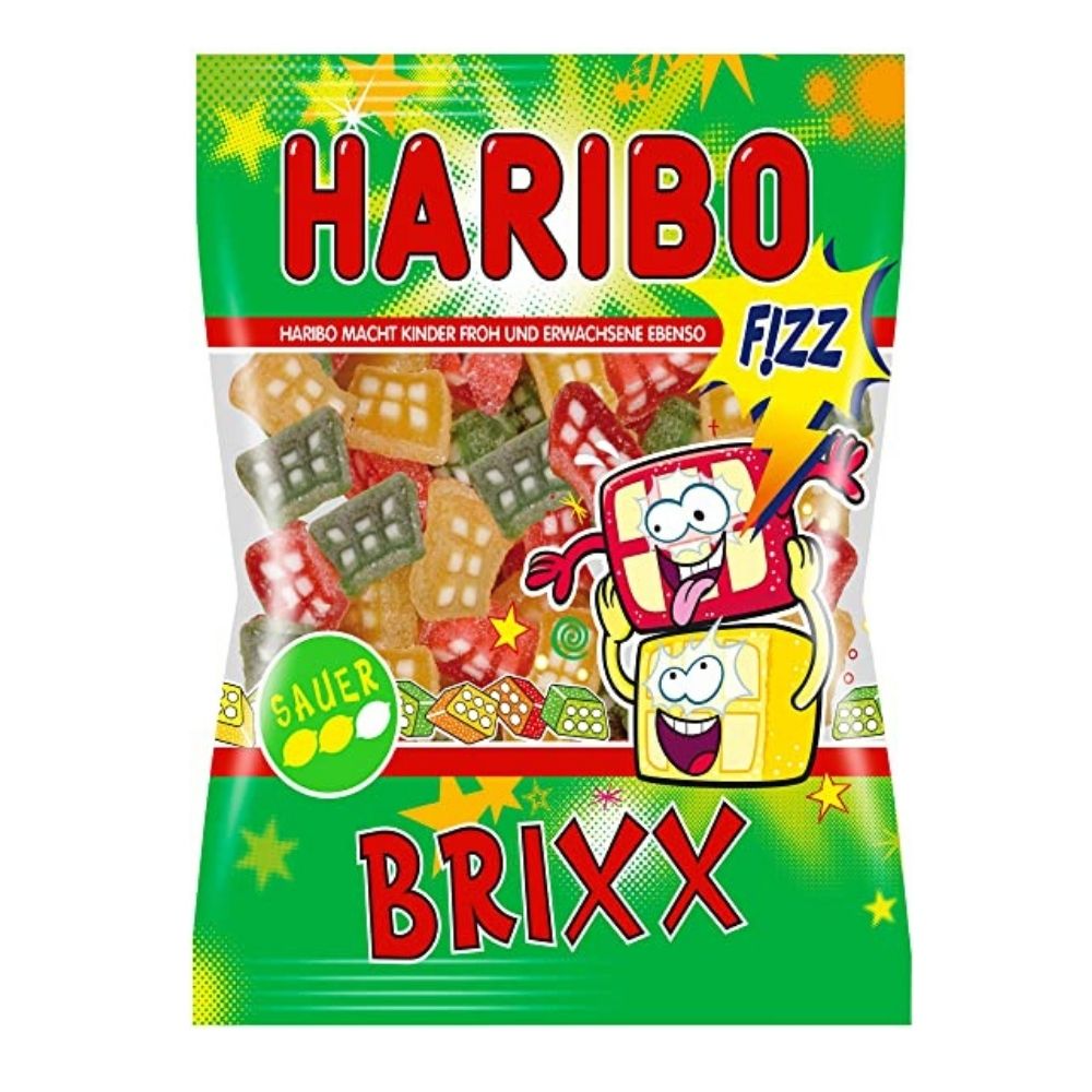 Haribo Brixx Sauer Candy - 200g | Candy Funhouse – Candy Funhouse CA