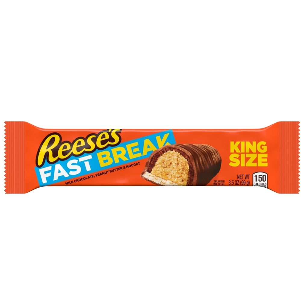 Reese's Fast Break Bar King Size - 3.5oz | Candy Funhouse – Candy ...