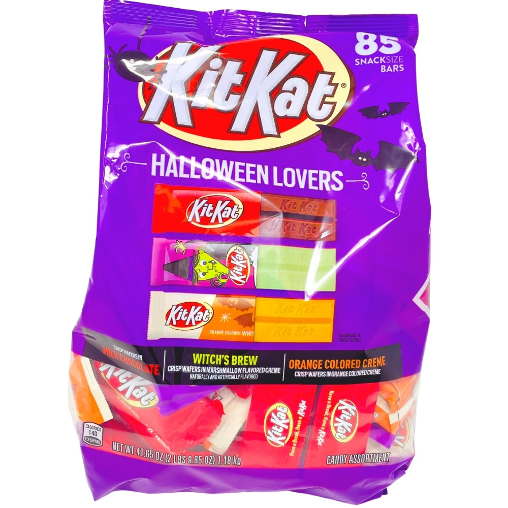 Kit Kat Halloween Lovers Assortment 85pcs - 41.65oz | Candy Funhouse ...