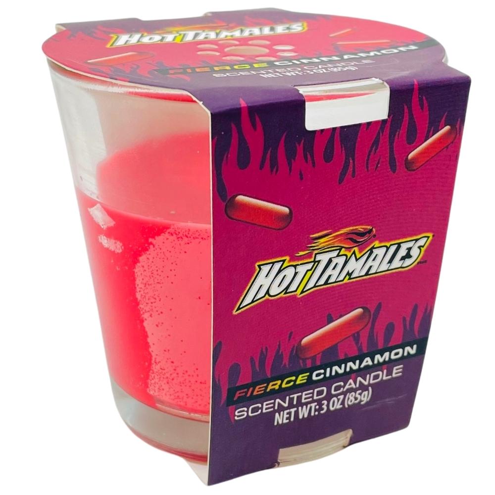Hot Tamales Fierce Cinnamon Scented Candle | Candy Funhouse – Candy ...