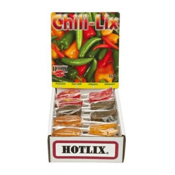 Hotlix Chili-Lix Sucker Lollipops | Insect Candy – Candy Funhouse CA