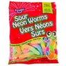 Huer Sour Neon Worms - 120g | Candy Funhouse – Candy Funhouse CA