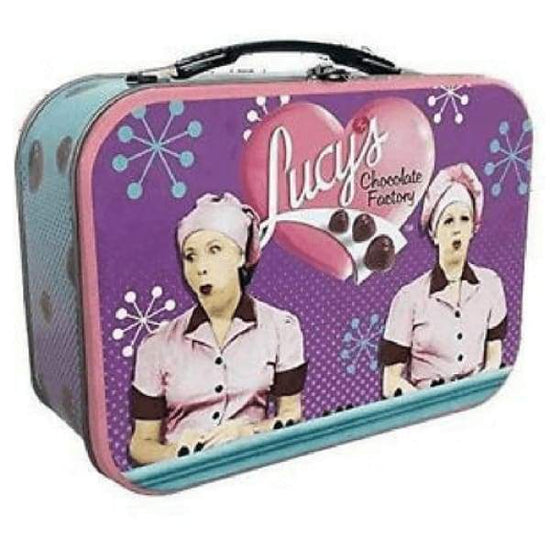 I Love Lucy Chocolate Factory Tin Tote Lunch Box – Candy Funhouse CA