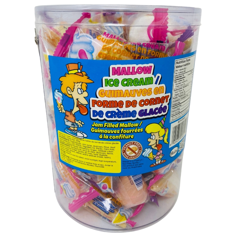 Ice Cream Mallows Tub - 250g | Candy Funhouse – Candy Funhouse CA