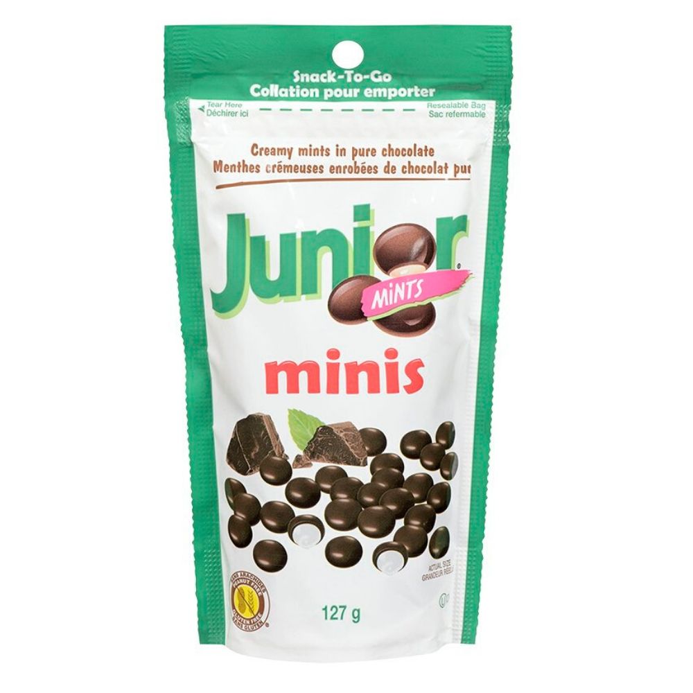 Junior Mints Minis-Snack to Go-127 g | Candy Funhouse – Candy Funhouse CA