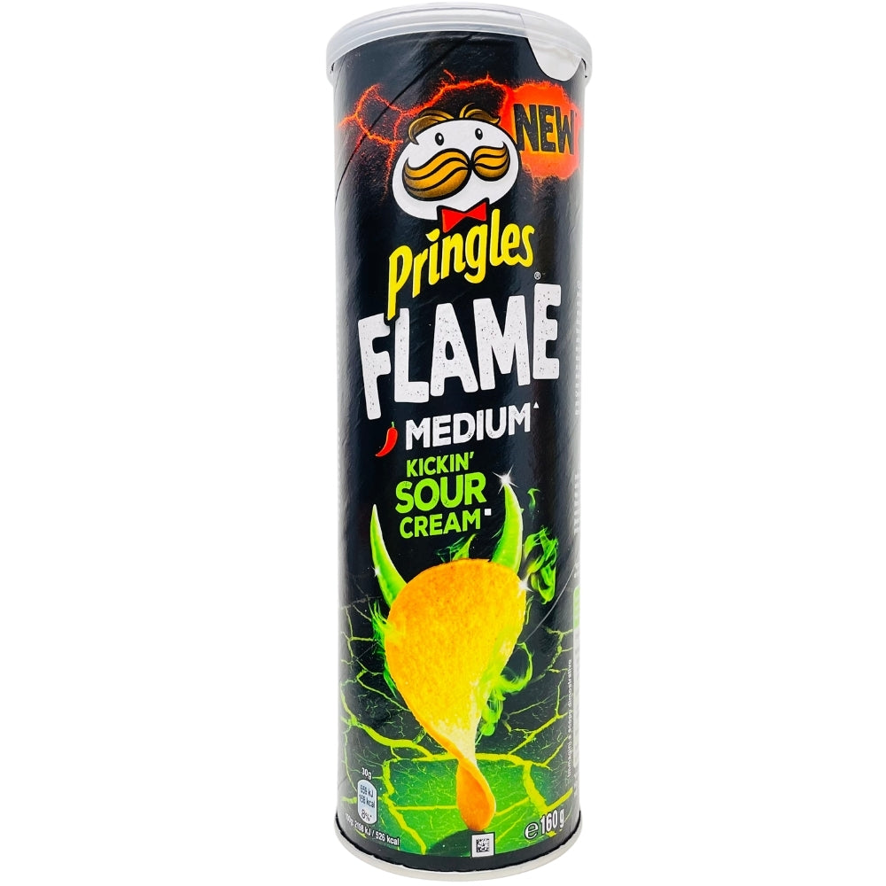 Pringles Flame Medium Kickin' Sour Cream - 160g | Candy Funhouse ...