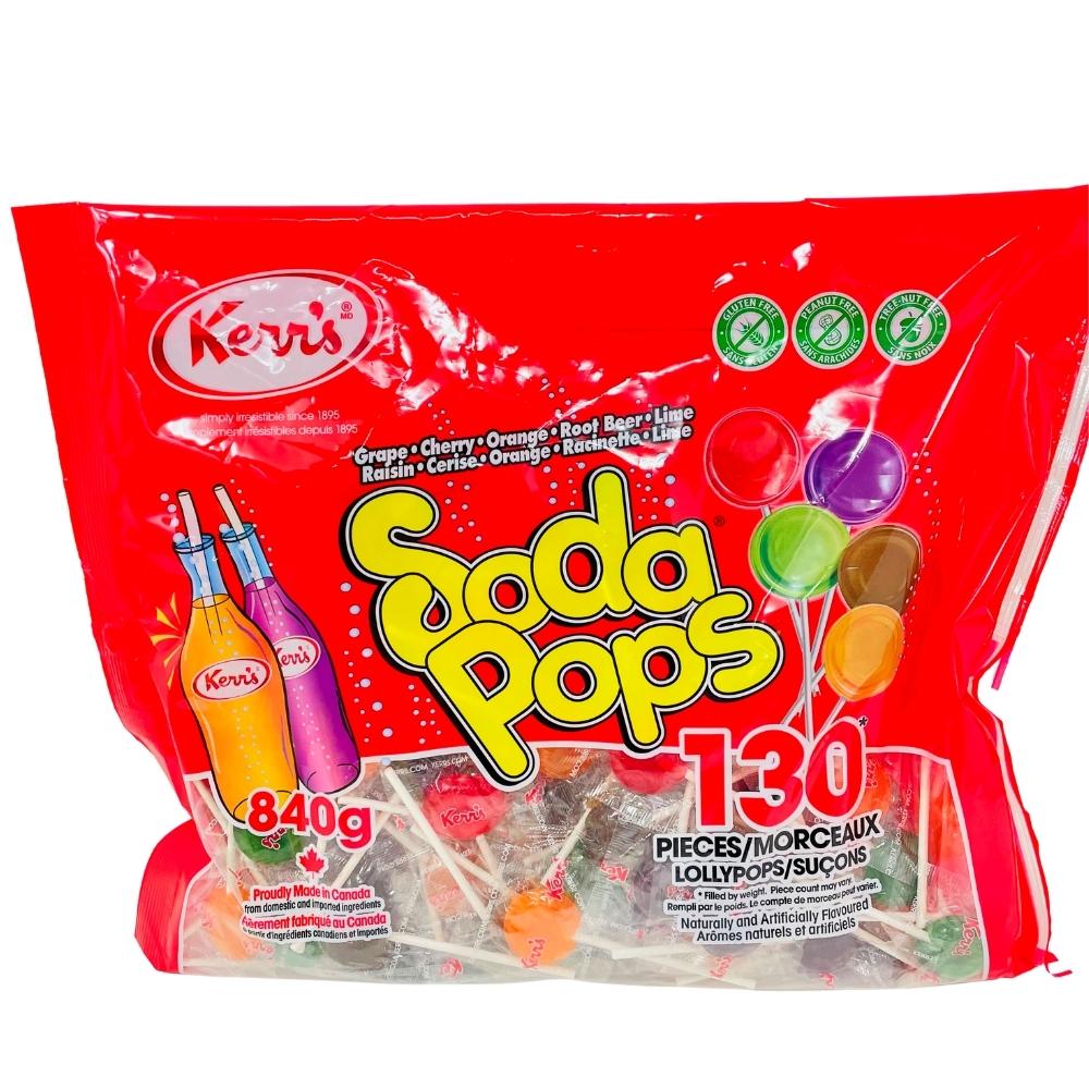 Kerr's Soda Pops 130ct - 840g | Candy Funhouse – Candy Funhouse CA